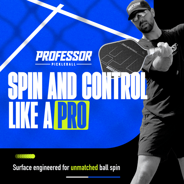 Professor Titanium Pro Pickleball Paddle- Designed with Titanium Carbo – Professor Pickleball