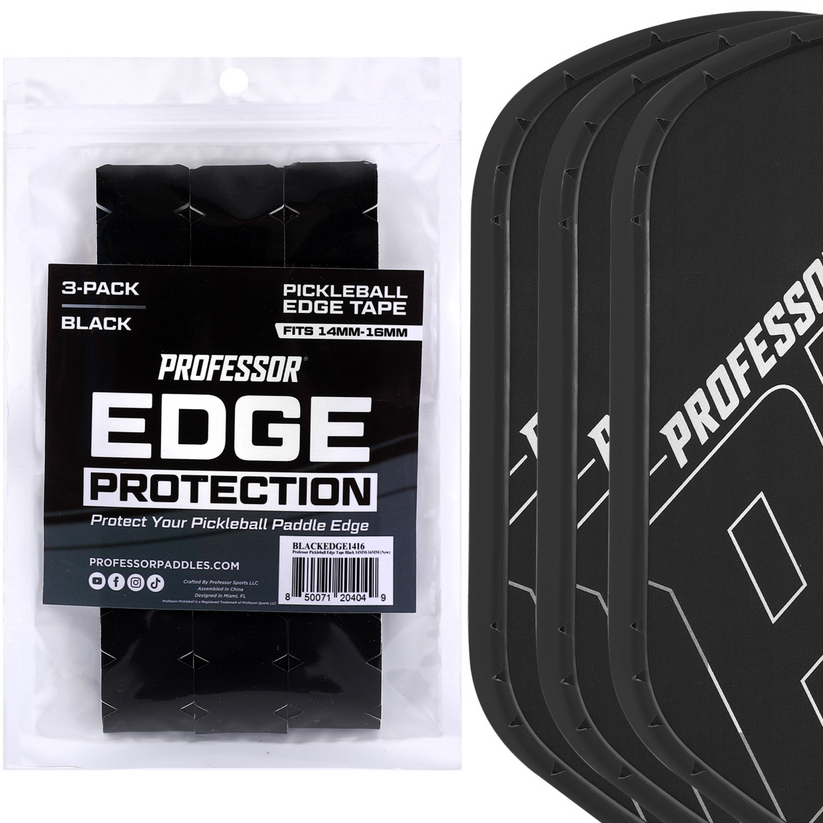 Professor Pickleball Edge Guard Tape – Pickleball Paddle Edge Tape for